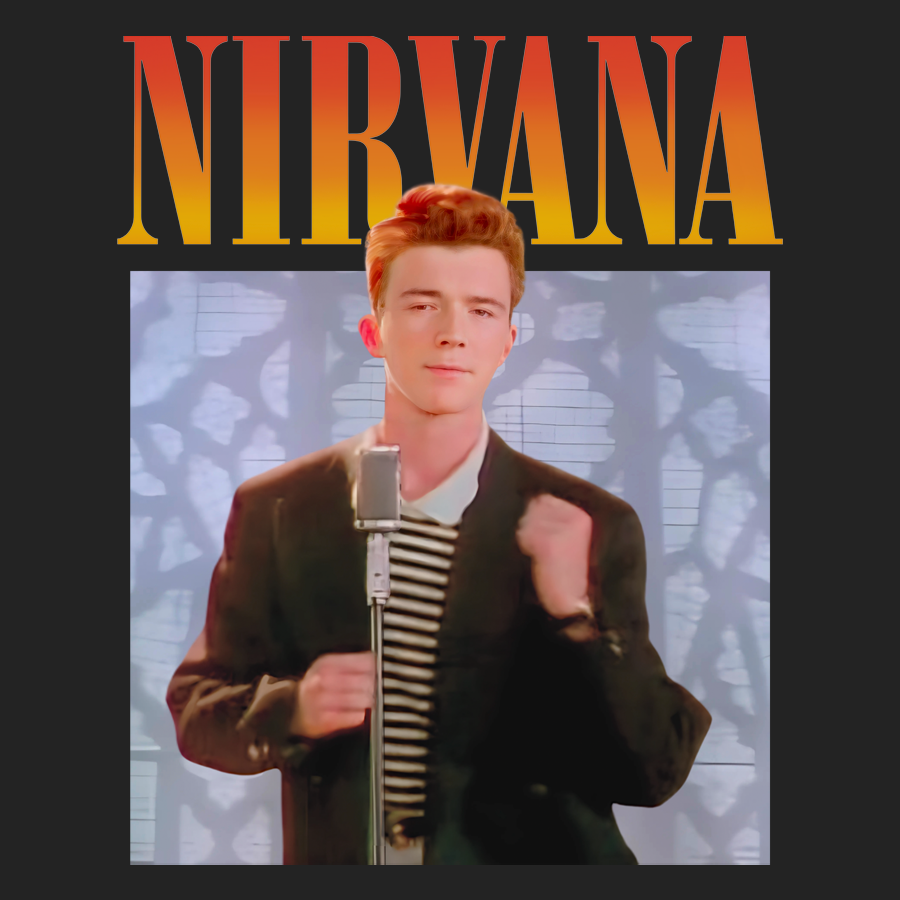 Smells Like Rick Roll – The Dude's Threads